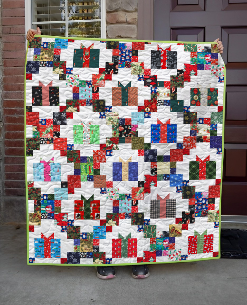 Gift Wrapped Joy Quilt Pattern - Easy Quilt Pattern