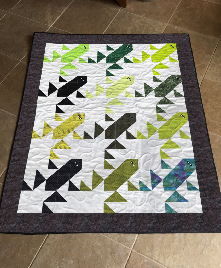 Leapfrog Serenade Quilt Pattern - Easy Quilt Pattern
