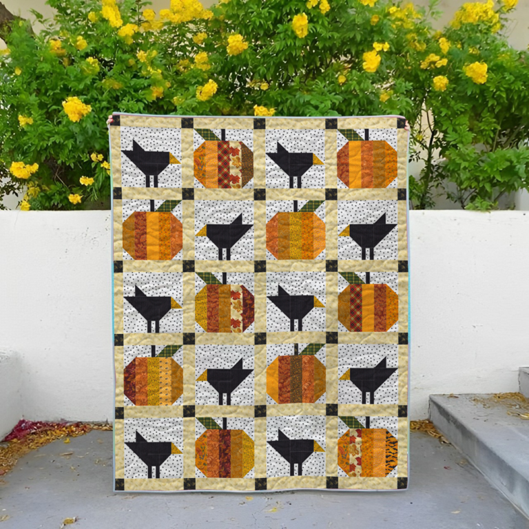 Crows in the Patch (Printed Edition) - Easy Quilt Pattern