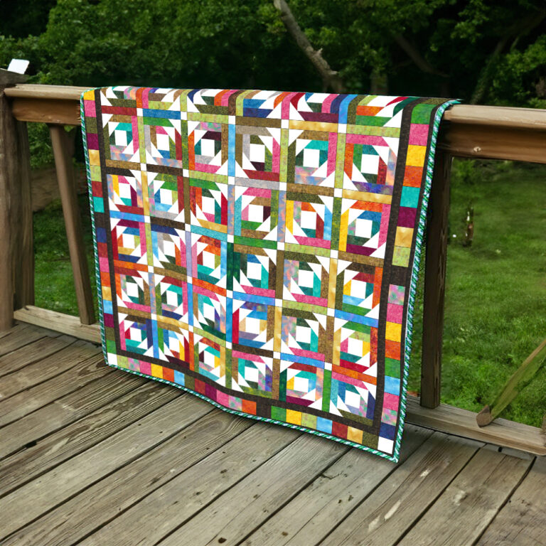 Maze of Lights Quilt Pattern - Easy Quilt Pattern