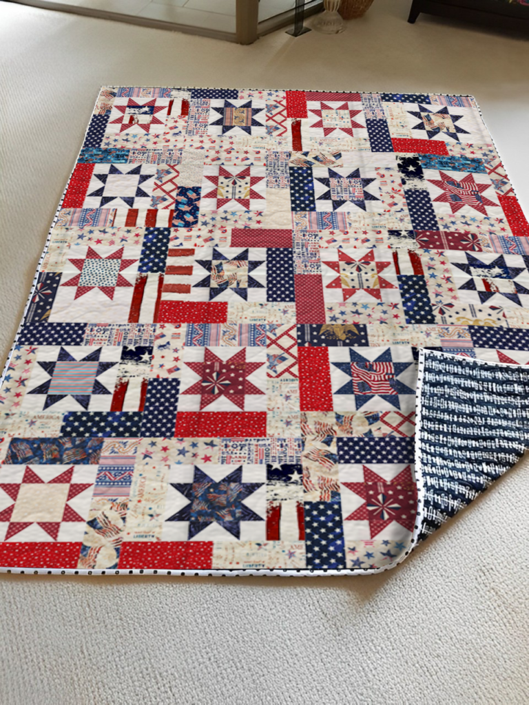 Echoes of Freedom Quilt Pattern - Easy Quilt Pattern