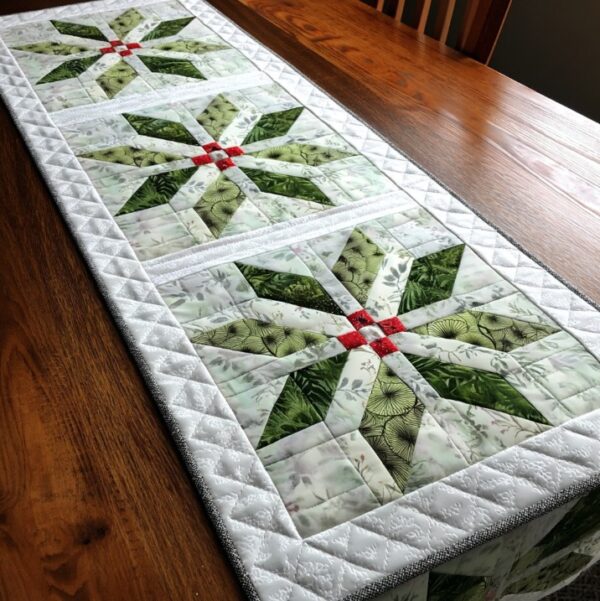 Evergreen Blooms (Printed Edition) - Easy Quilt Pattern