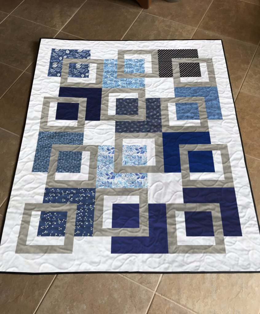 Floating Windows Quilt Pattern - Easy Quilt Pattern