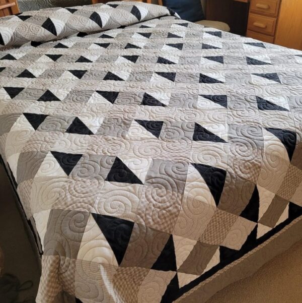 Neutral Elegance Quilt Pattern - Easy Quilt Pattern