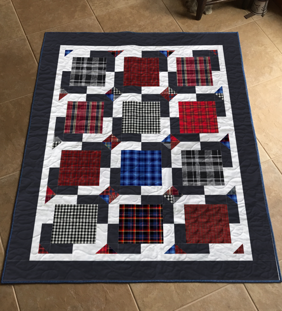 Plaid Memories Quilt Pattern - Easy Quilt Pattern