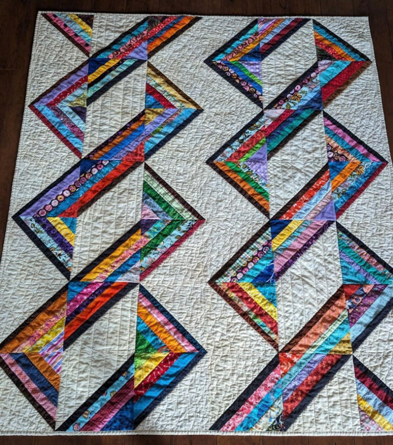 Diamond Trails (Printed Edition) - Easy Quilt Pattern