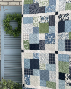 Whispers of Blue (Printed Edition) - Easy Quilt Pattern